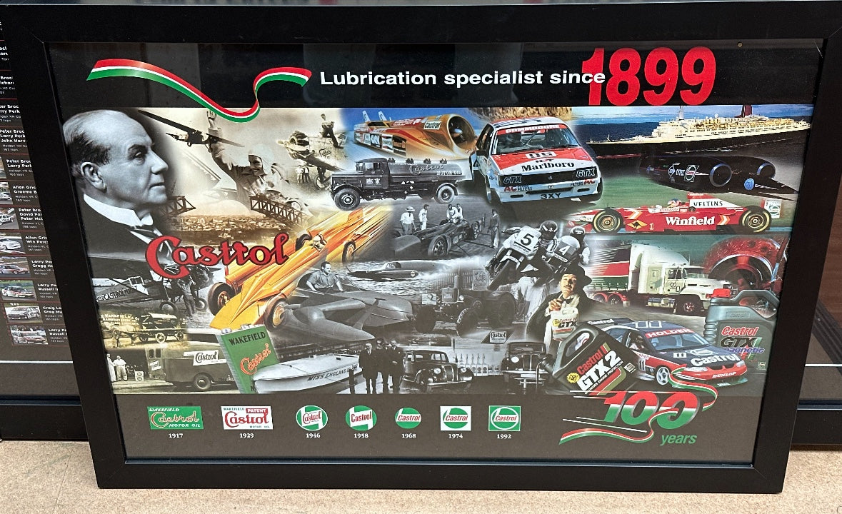 Collection of Castrol Framed Posters/Prints – Perkins Motorsport