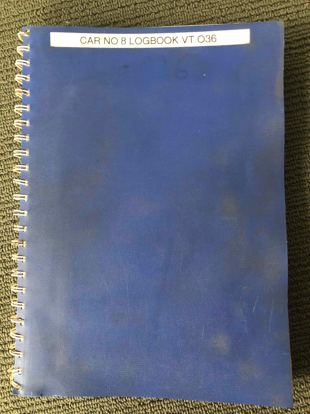 PE Chassis and Engine Log Books – Perkins Motorsport